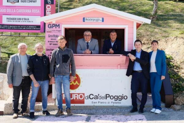 Giro d’Italia sul Muro di Ca’ del Poggio, San Pietro prepara la festa ...